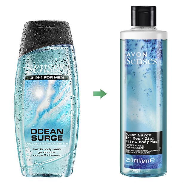 Senses Ocean Surge Shower Gel 250ml