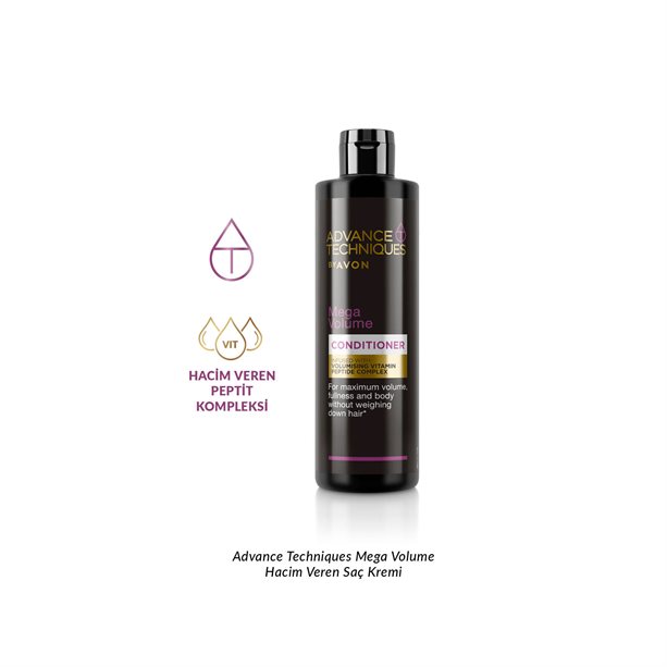 Advance Techniques Mega Volume Hacim Veren Saç Kremi 250ml