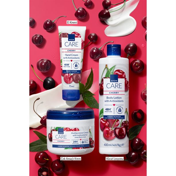 Avon Care Cherry Nemlendirici Vücut Losyonu 400ml