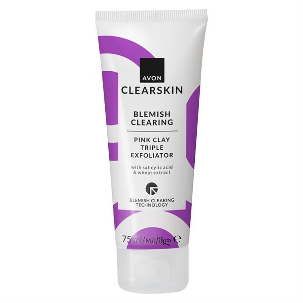 Clearskin Blemish Leke Karşıtı 3’ü 1 Arada Pembe Kil Scrub 75ml