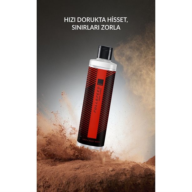 Full Speed Max Turbo Saç ve Vücut Şampuanı 250ml