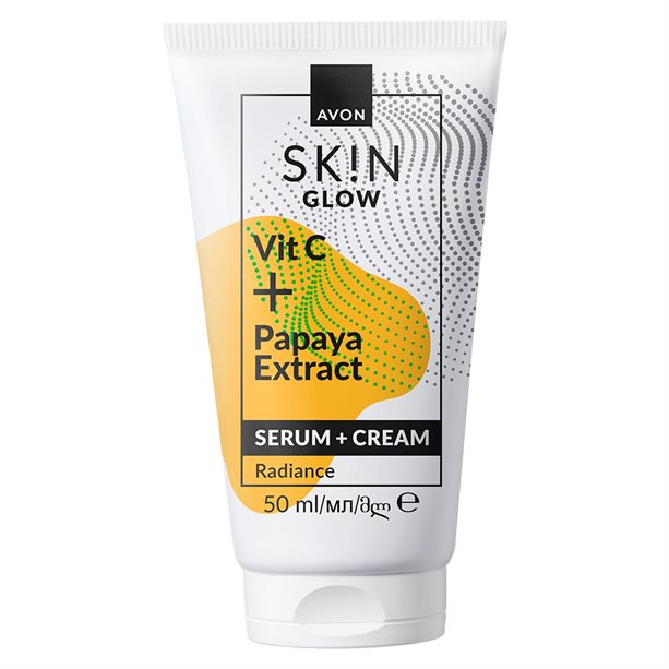 AVON SK!N Işıltılı Görünüm Veren Serum + Krem 50ml