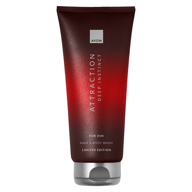 Attraction Deep Instinct Erkek Saç ve Vücut Şampuanı 200ml